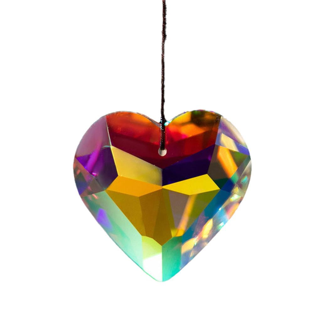 EtherealEdge Crystal Scatcher Prism for Window, Hanging S Catcher with ...