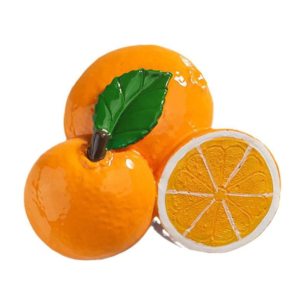EtherealEdge Fruit Fridge Magnet 3D Simulation Food Cute Refrigerator Magnetic Stickers ...