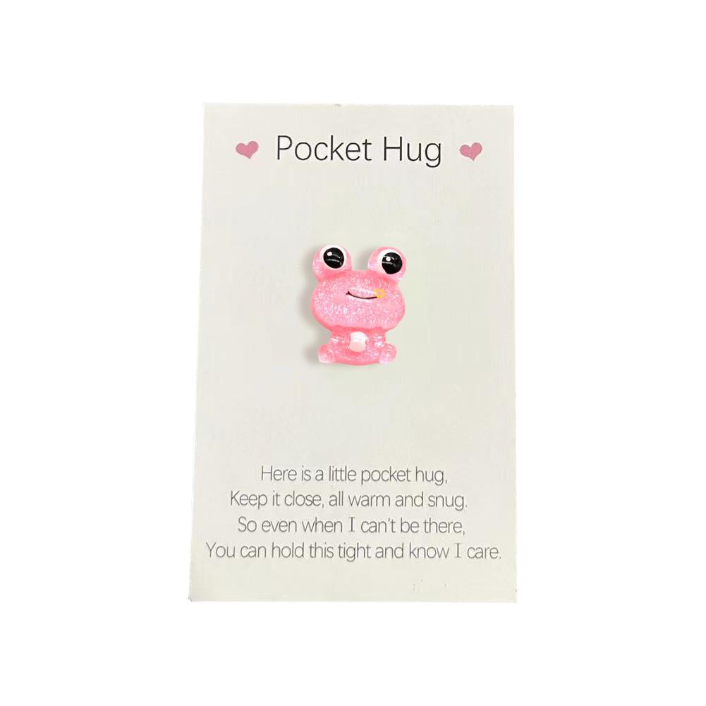 EtherealEdge GHRYTY Little Pocket Hug Frog Token,Pocket Hug Heart with ...
