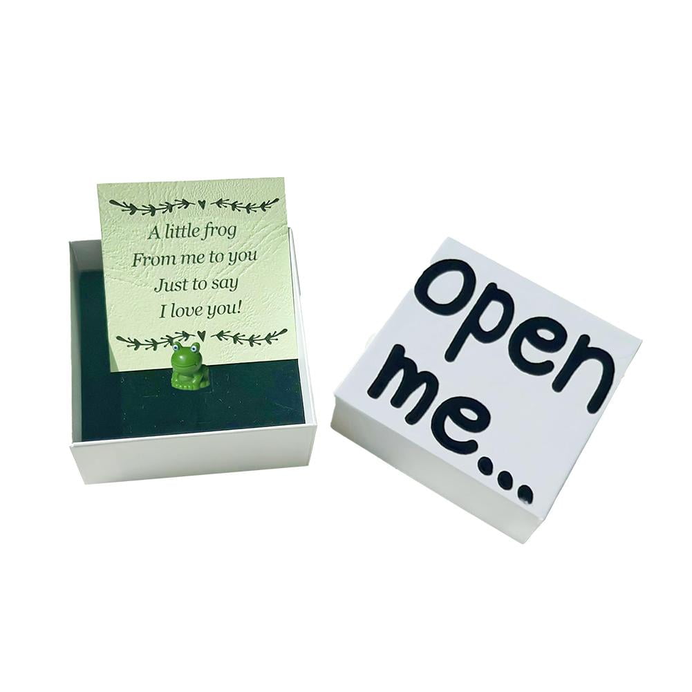 EtherealEdge I Love You Gift, Turtle Gift,Turtle in Open Me Gift Box ...