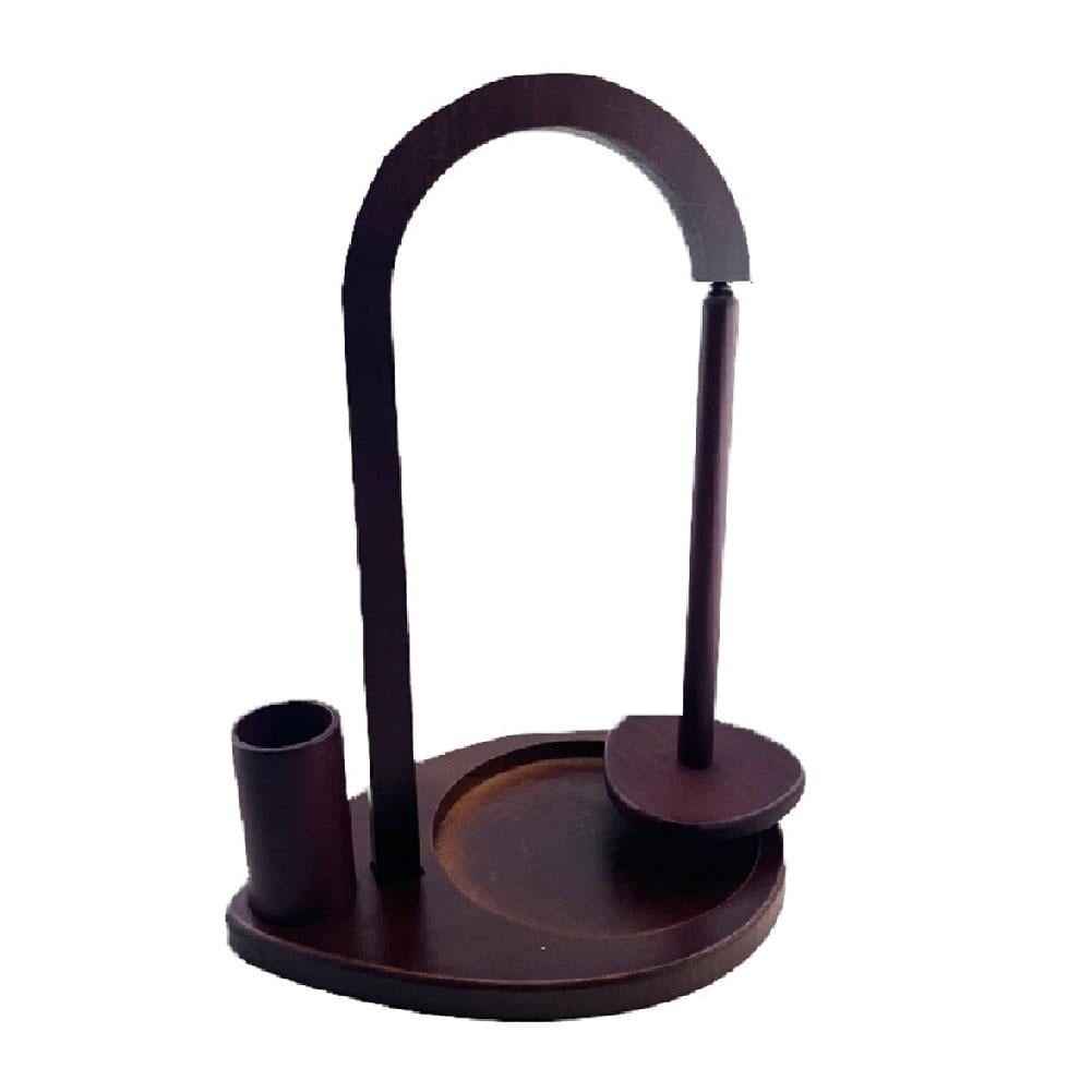 EtherealEdge KITPIPI Yarn Holder for Crocheting Wooden Yarn Rack Stand ...