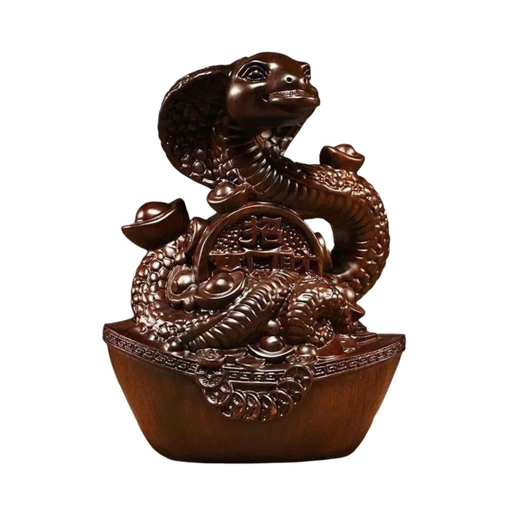 EtherealEdge Snake Statue Small Chinese Feng Shui Snake Figurines 2025 ...