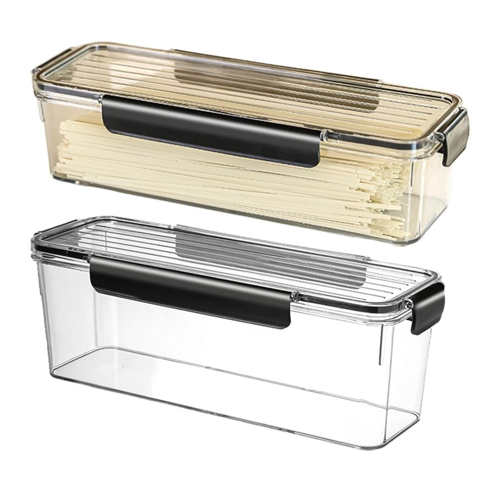EtherealEdge Storage Crisper Boxes,Airtight Pasta Containers With Lid ...