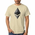 Ethereum Logo T-Shirts for Men, Casual Crew Neck Tee Shirts, Unisex ...