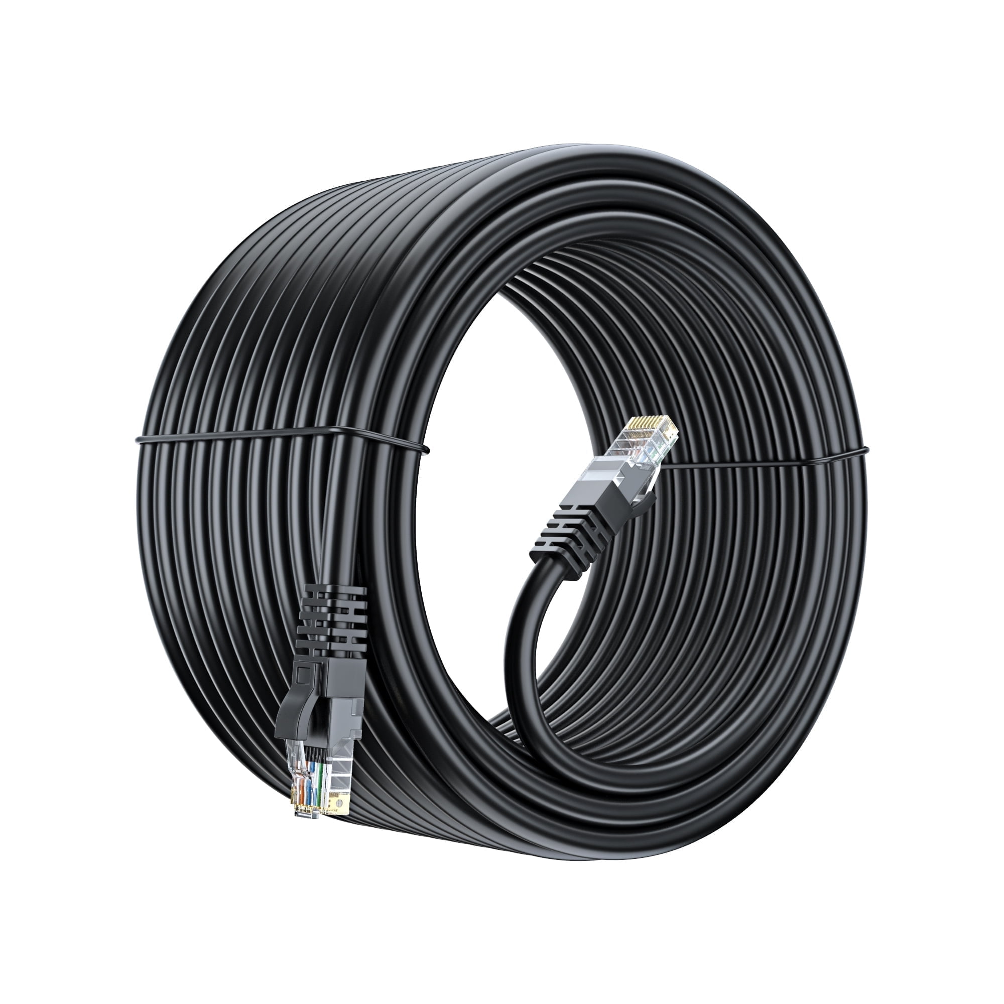 Cat 6 Ethernet Cable 100 Ft, 100% Pure Copper, Cat6 Cable LAN Cable ...