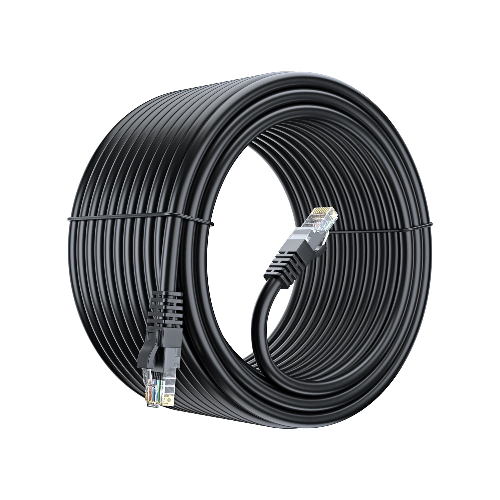 Cat 6 Ethernet Cable 100 Ft, 100% Pure Copper, Cat6 Cable LAN Cable ...