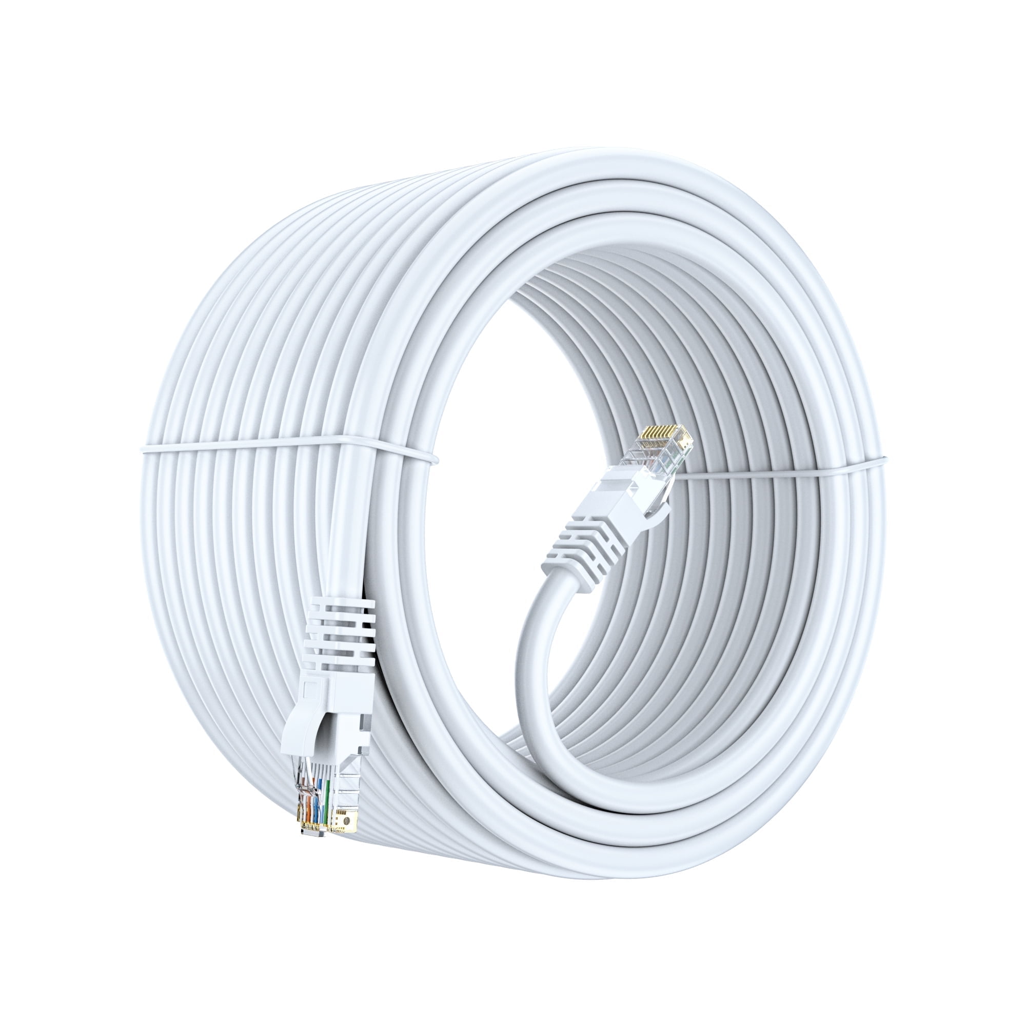 Ethernet Cable 100 Ft Cat 6 High Speed LAN Network Internet Cord LAN ...
