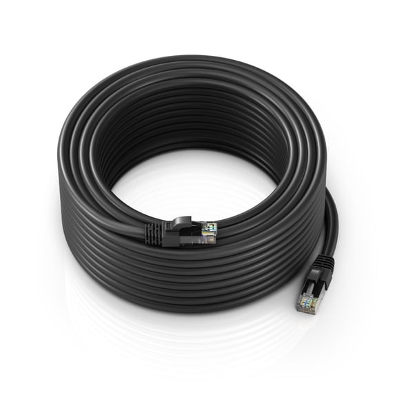 Maximm Ethernet Cable 150 ft CAT6 Outdoor LAN Internet Network Cord ...