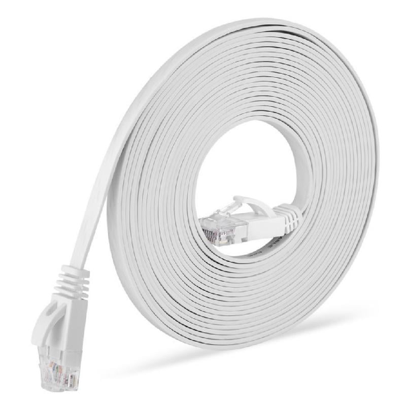 Ethernet Cable 15m Cat6 Flat Internet Cable Networking Cable Rj45 for ...