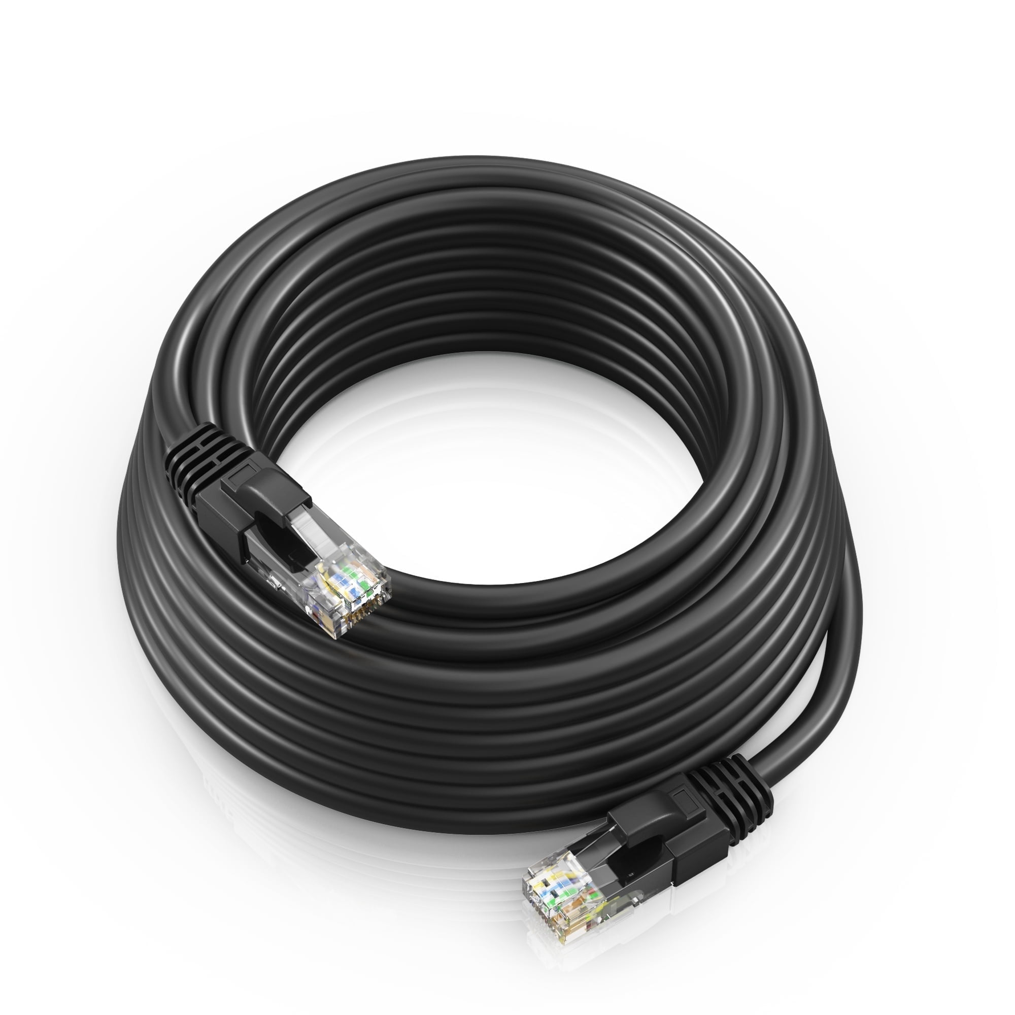 Maximm Ethernet Cable 40ft, CAT6, High Speed Internet Network Cord ...