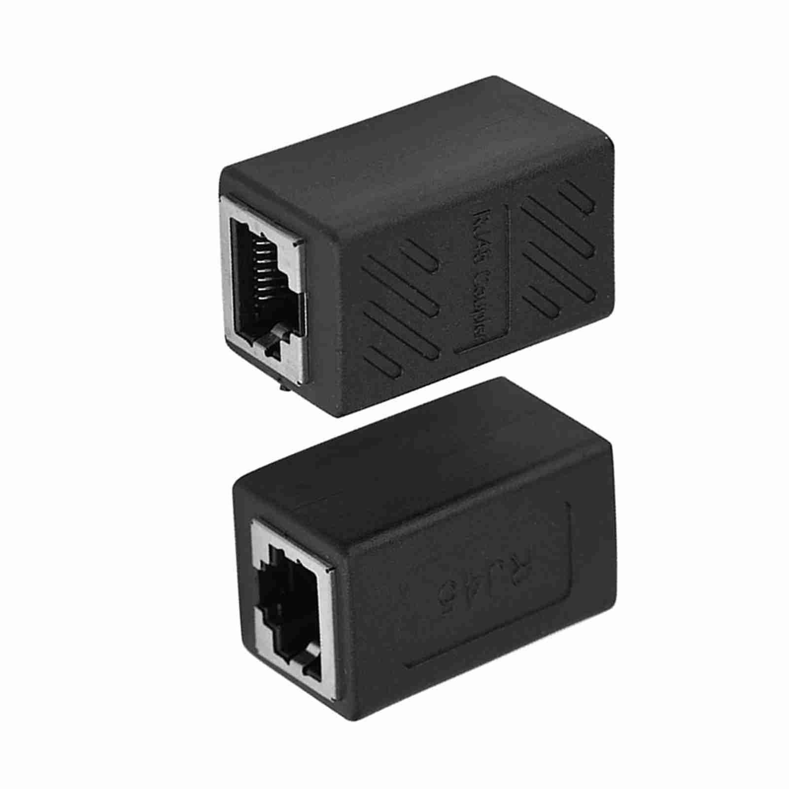 Ethernet Cable Adapter, Reliable RJ45 To RJ45 Female Coupler For Home ...