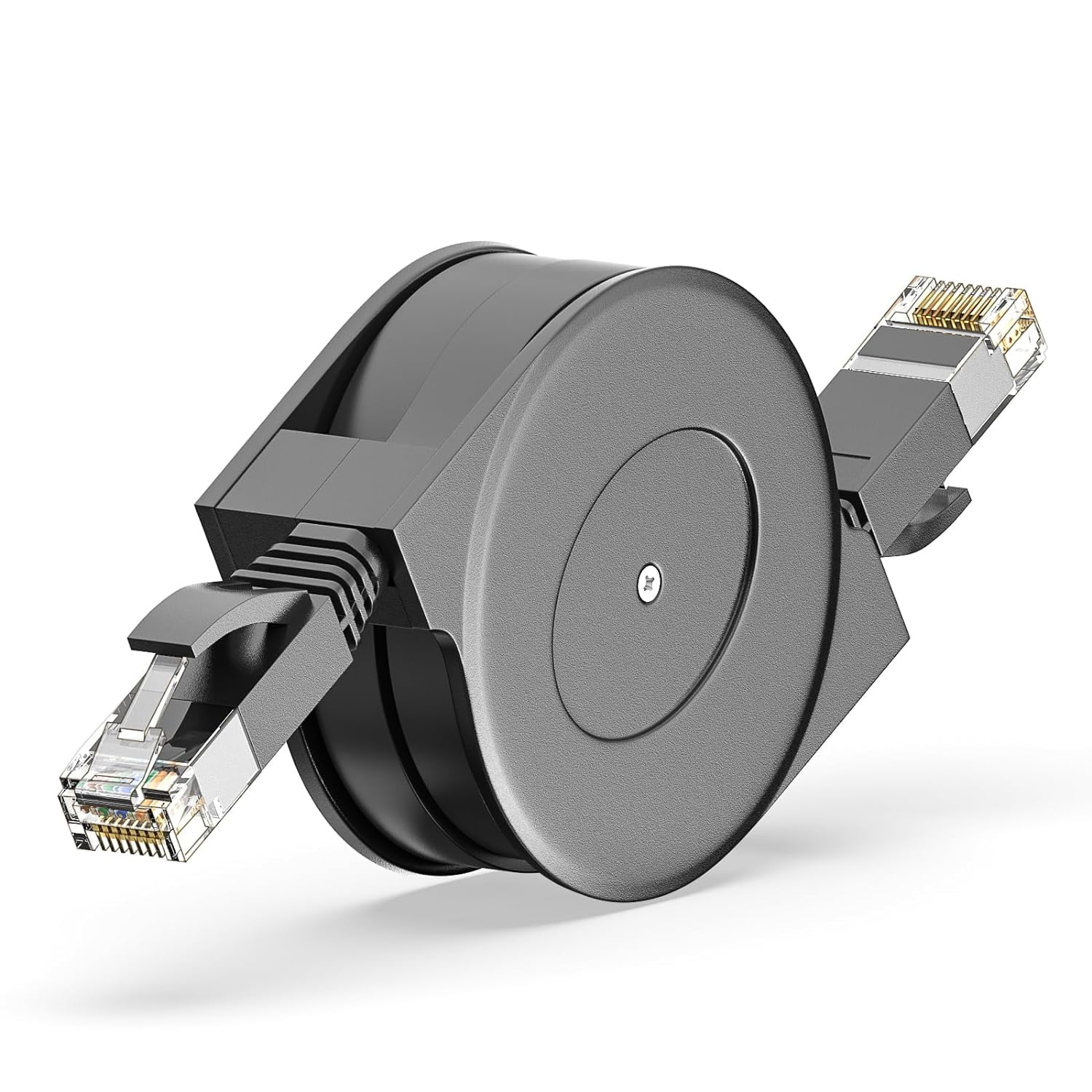 Ethernet Cable Cat 6 Retractable 5.9 ft Ethernet Cable Flat LAN Cable ...