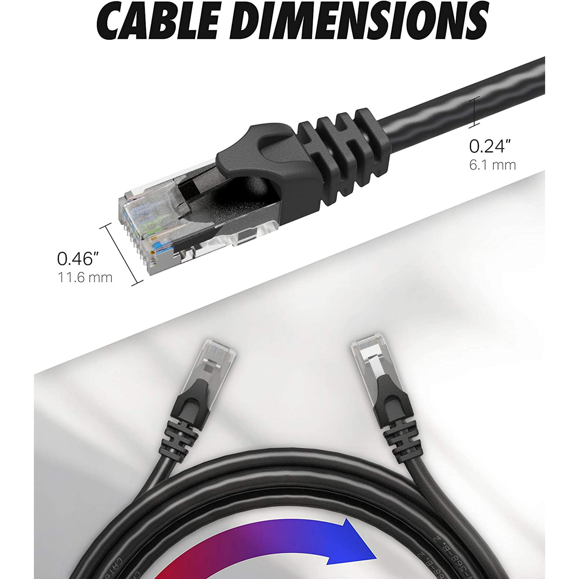 Ethernet Cable, Cat6 Ethernet Cable, Outdoor&Indoor Ethernet Cable ...