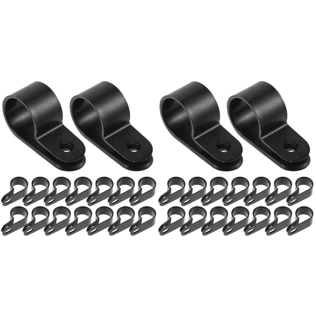 Ethernet Cable Clips Nylon R-type Cord Organizer Management Sicorss ...