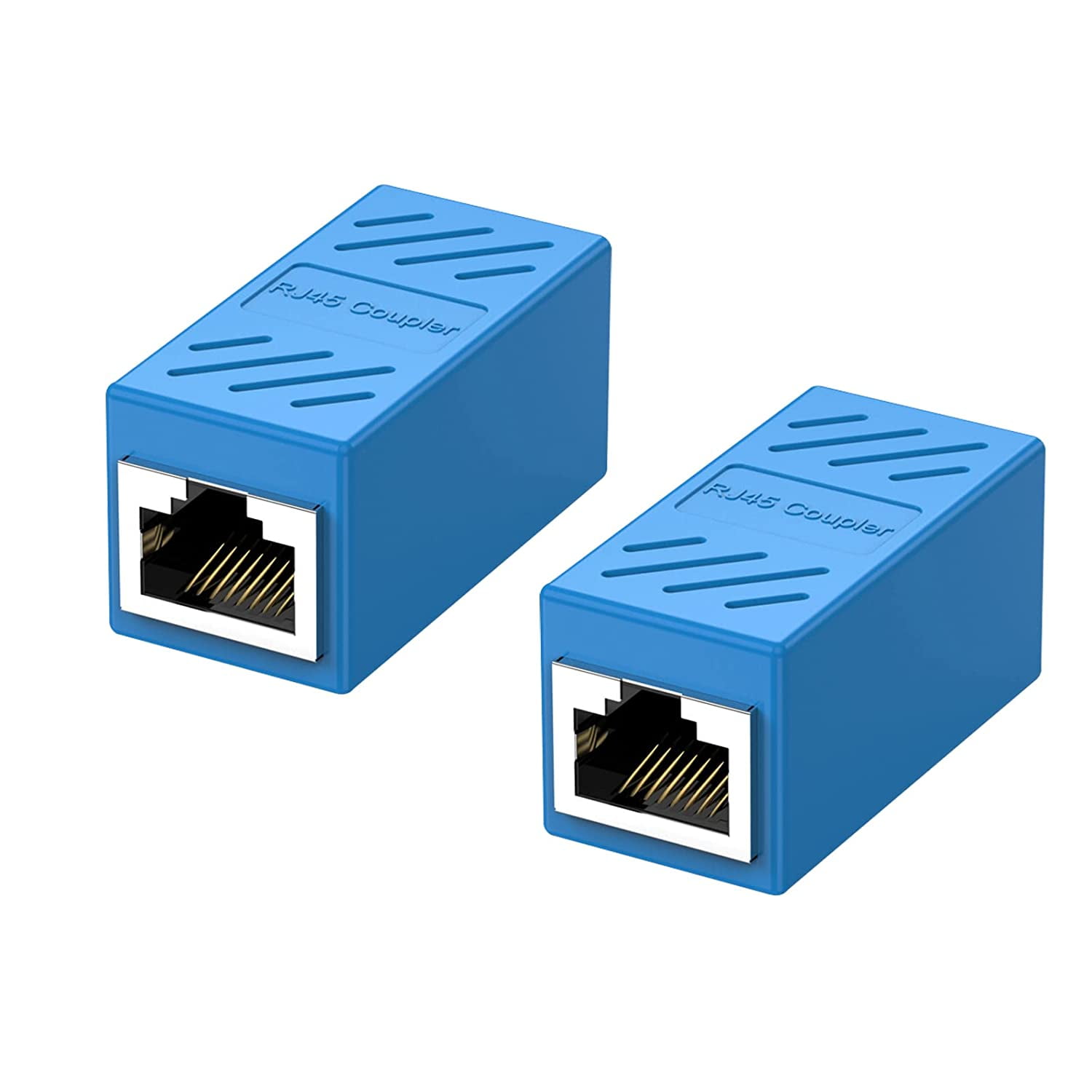 Ethernet Coupler Female To Female 2-Pack, 1000Mbps Rj45 Inline Coupler ...