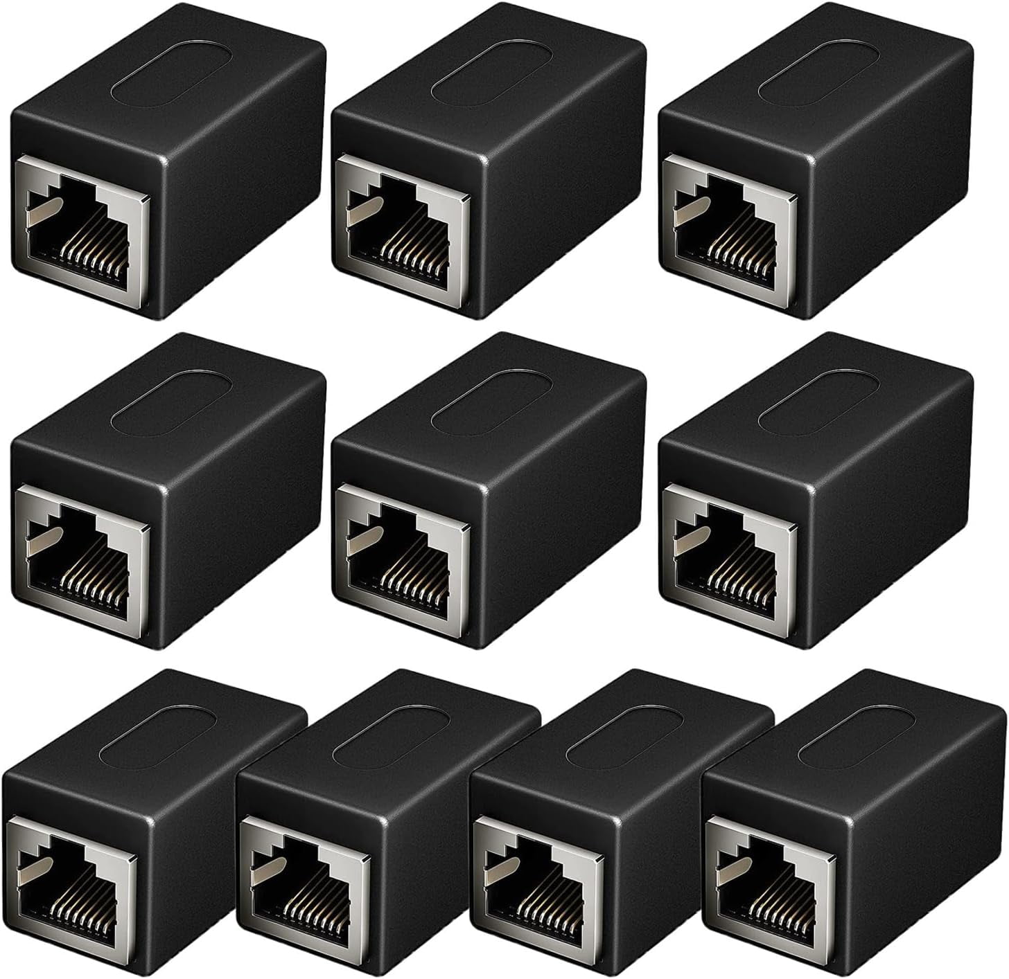 Ethernet Extender, 10 Pack RJ45 Coupler, High Speed Ethernet Coupler ...