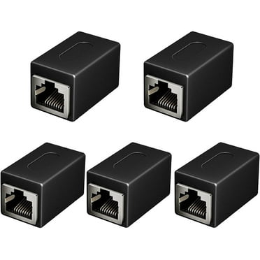 BENFEI RJ45 Inline Coupler, 5 Pack Cat7 Cat6 Cat5e Ethernet Coupler ...