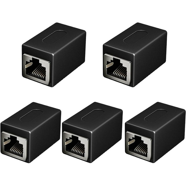 Ethernet Extender, 5 Pack RJ45 Coupler, High Speed Ethernet Coupler ...