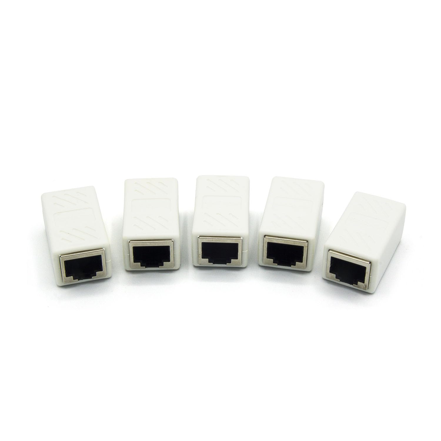 Ethernet Extender RJ45 Couplers Network Cable Coupler 5 Pack White ...