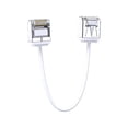 Ethernet Extension Cable 10Gbps Cat6A Ethernet Networking Cord Adapter ...