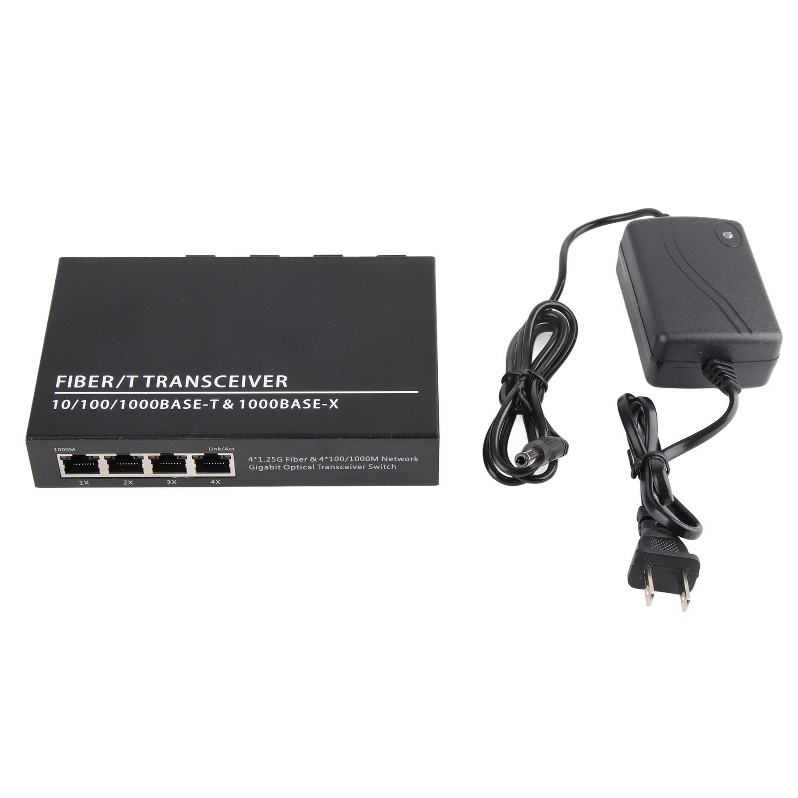 Ethernet Fiber Media Switch Tx1310nm Rx1550nm Up To 25km 4 Optical ...