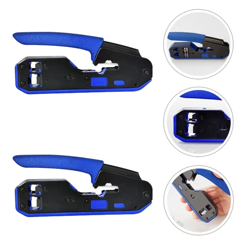 Ethernet Lan Kit Network Wire Stripper Multi-Function Stripping Plier ...