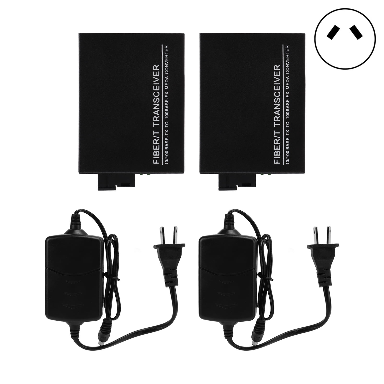 Ethernet Media Converter Single Mode Fiber Optical Transceiver 25KM ...