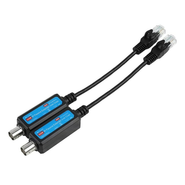 Ethernet Over Coax Adapter Passive IP Networking Coaxial Transmitter ...
