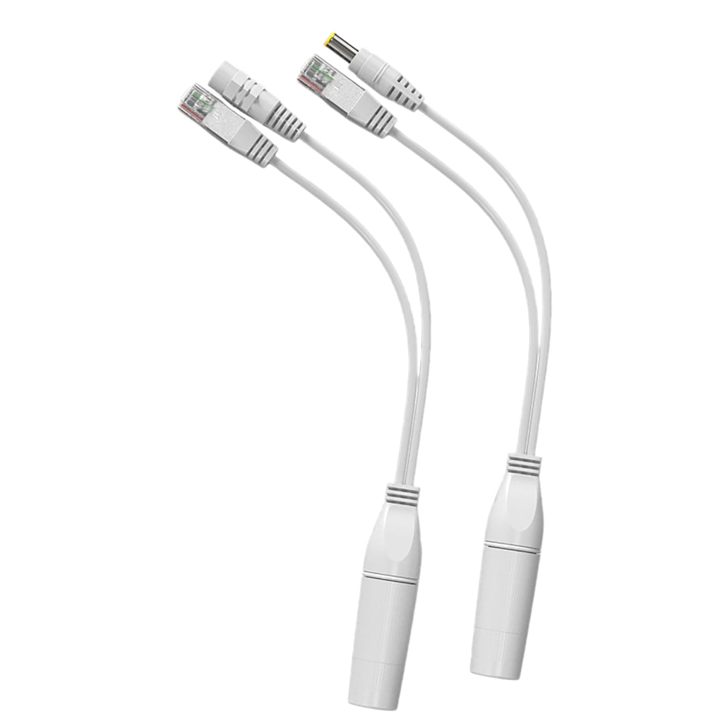 Ethernet Passive PoE Injector and Splitter with RJ45 DC5.5x2.1 mm ...