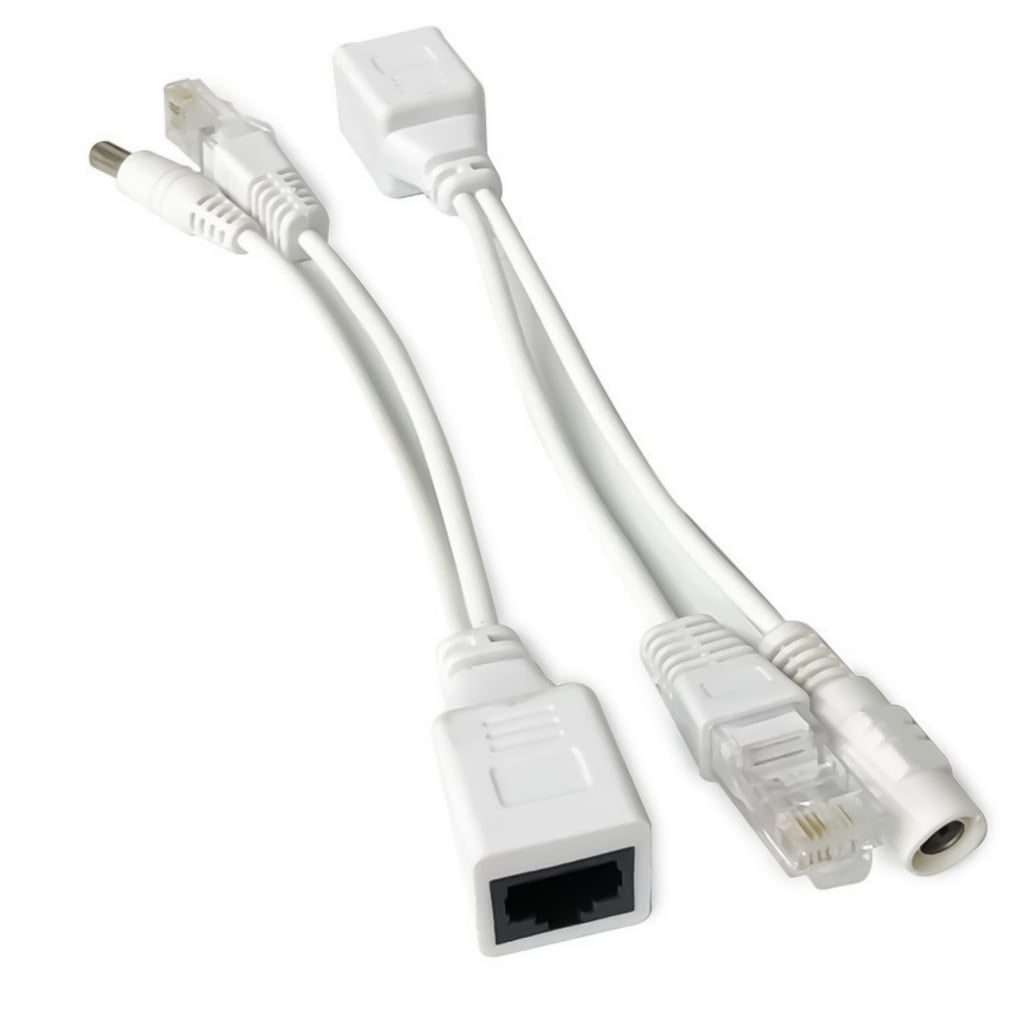 Ethernet PoE Injector and Splitter Set For Short Distance Power ...
