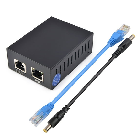 Ethernet Power Splitter 12V 5A Metal Case RJ45 10/100/1000Mbps Power ...