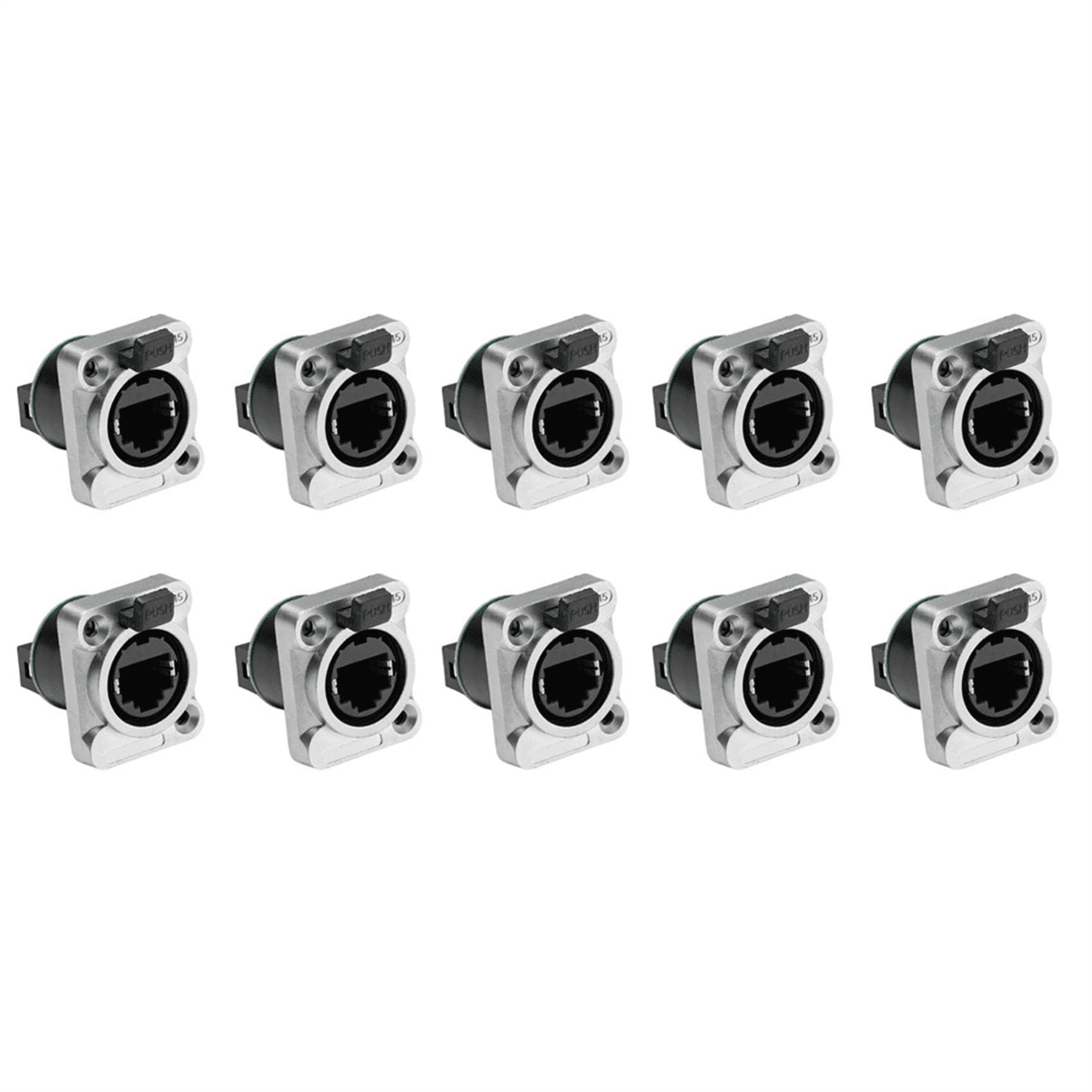 Ethernet Rj45 Chassis Socket NE8FDP Ethernet Pass Through Connector A ...