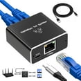 Ethernet Splitter 1 to 4 1000Mbps,Internet Cable Splitter 1 in 3 Out ...