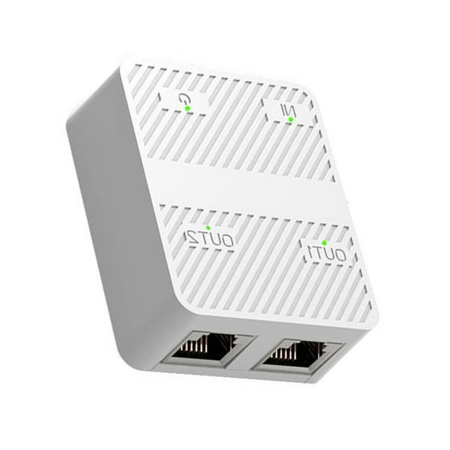 Ethernet Splitter 1 to 2 High Speeds Internet Splitter Gigabit LAN ...