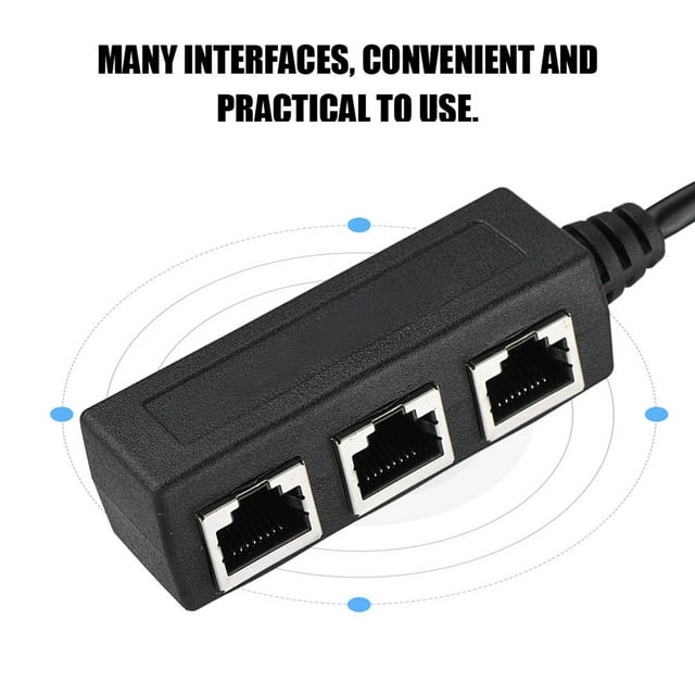Ethernet Splitter, Network Adapter Ethernet Adapter, Ethernet Transfer ...