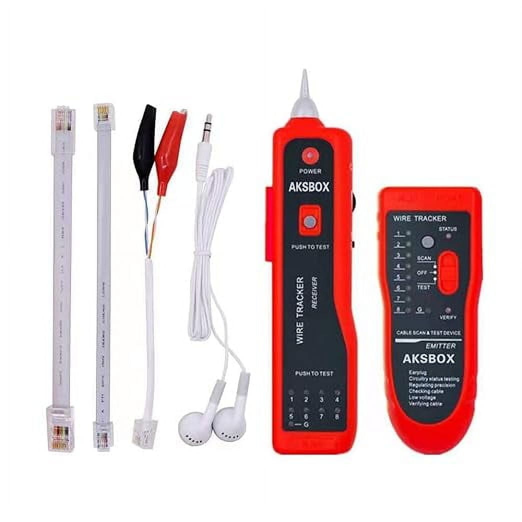 Ethernet Tester,Wire Tester,Wire Tracker,Ethernet Network Cable Tester ...