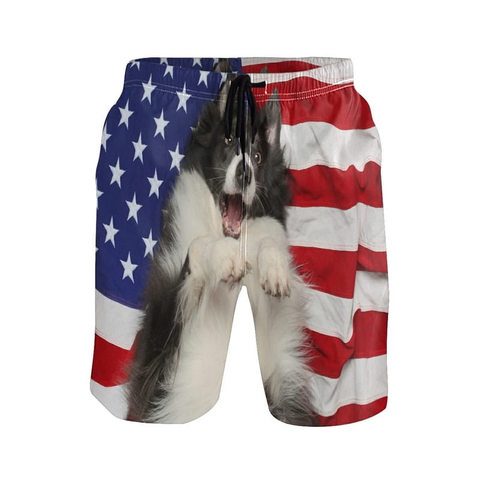 Ethic Bohemian Graphic Ice Shorts Pants Men 3D Tiger Print Fashion y2k ...