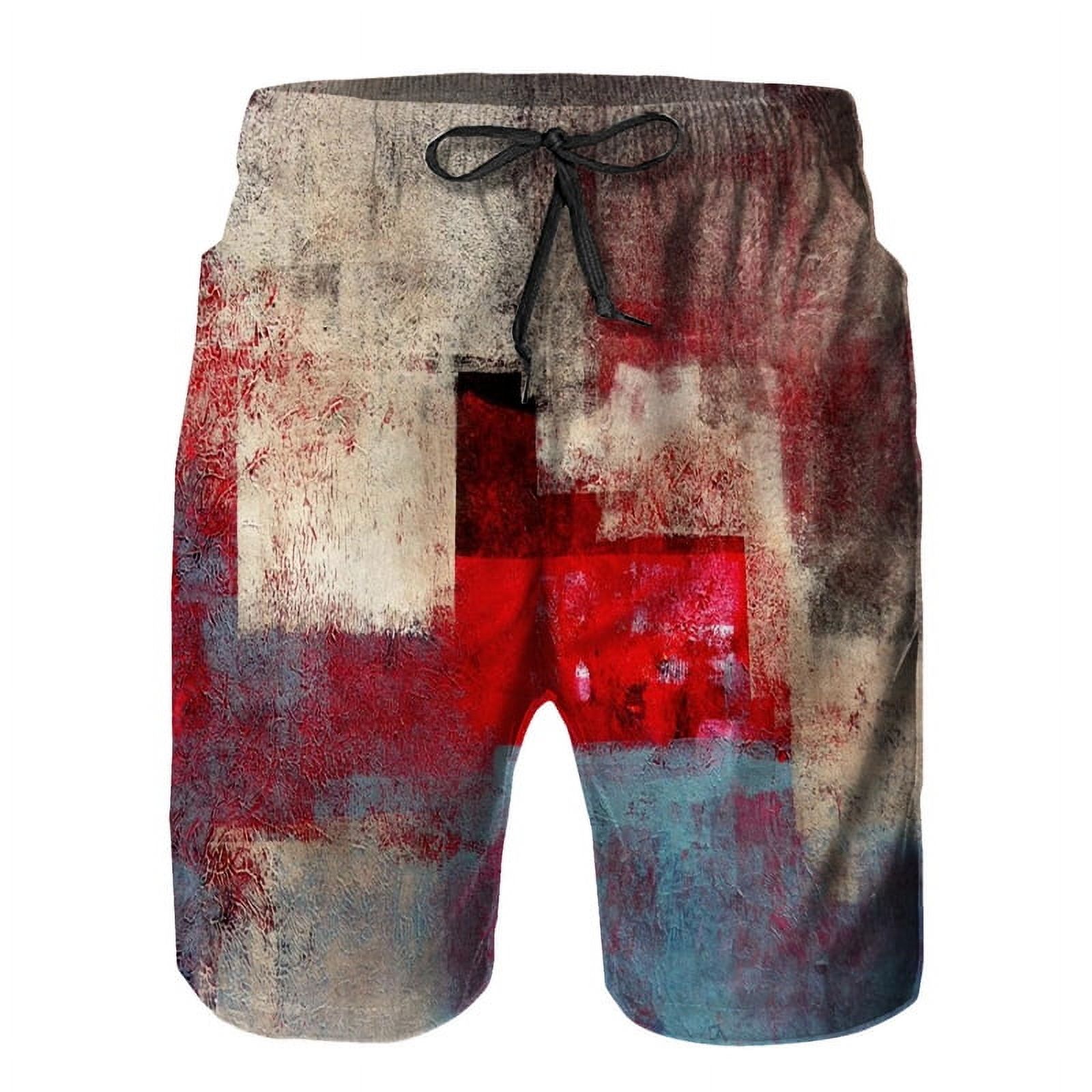 Ethic Bohemian Graphic Ice Shorts Pants Men 3D Tiger Print Fashion y2k ...