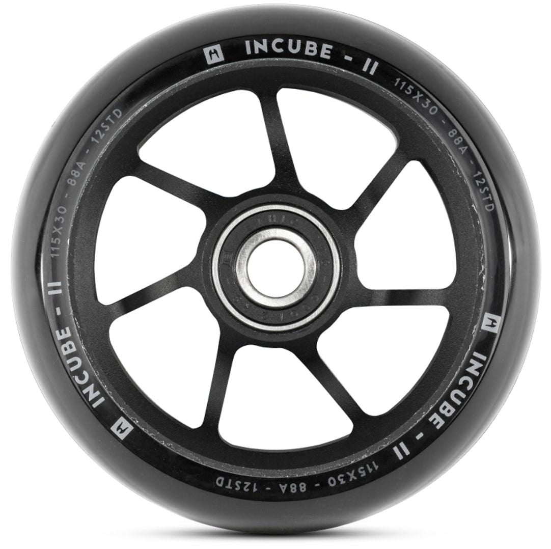 Ethic Incube V2 Wheel - 12 STD Black, 115mm - Walmart.com