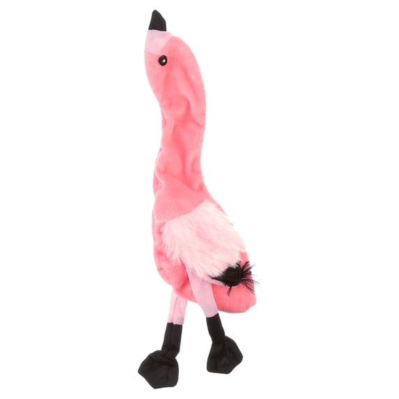 Ethical Pet Mini Skinneeez Flamingo, Tough Squeaker Dog Toy, No ...