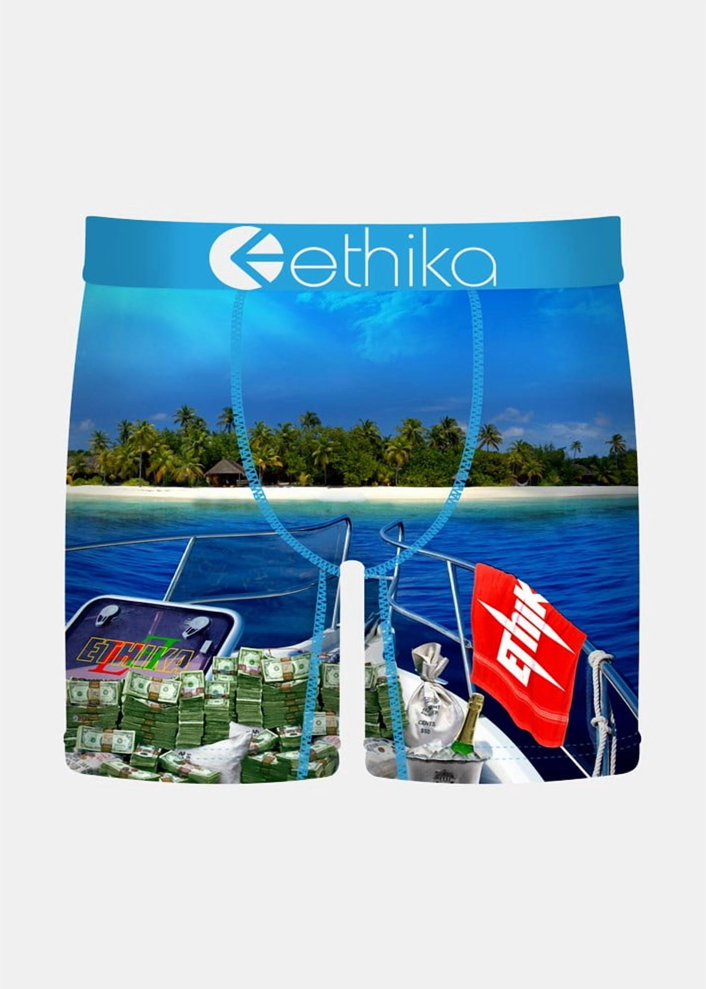 Ethika Mens The Island Mid Fit Boxer Brief Size 2X-Large - Walmart.com
