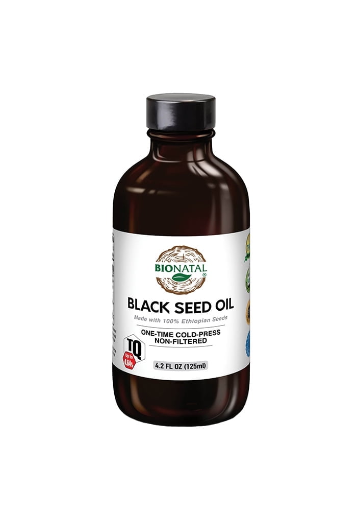 BioNatal Ethiopian Cold-Pressed Black Seed Oil, 4.2oz (GLASS) - Walmart.com