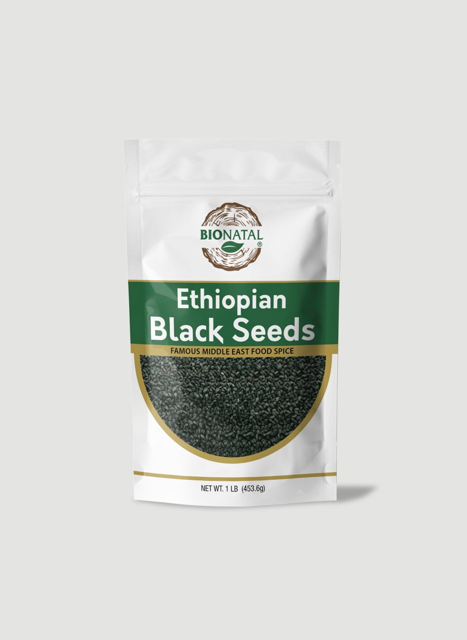 BioNatal Ethiopian Black Seeds 1lb, Nigella Sativa, Middle East Food ...