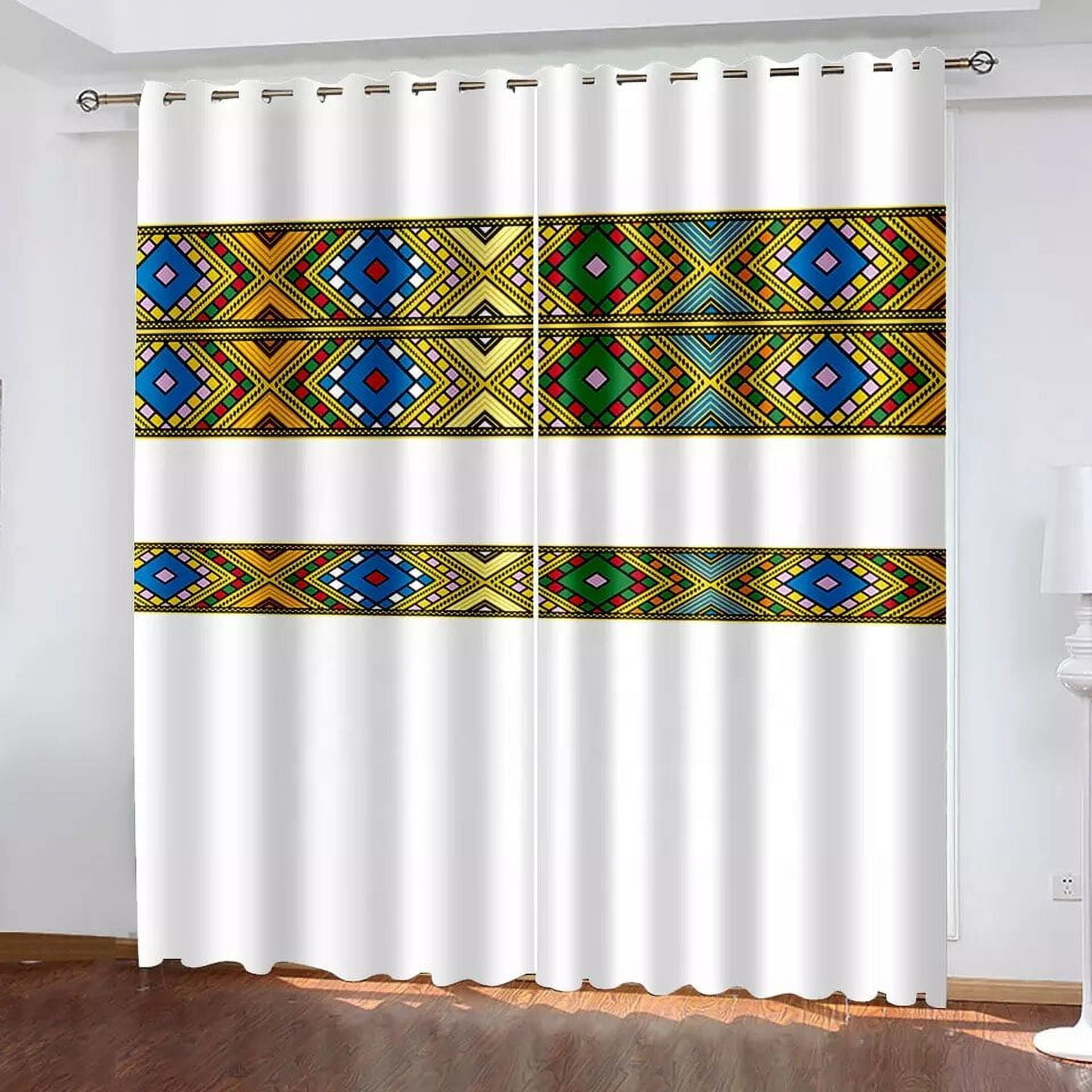 Ethiopian Eritrean Thin 2 Panle 3D Saba Telet Design Light Filtering ...