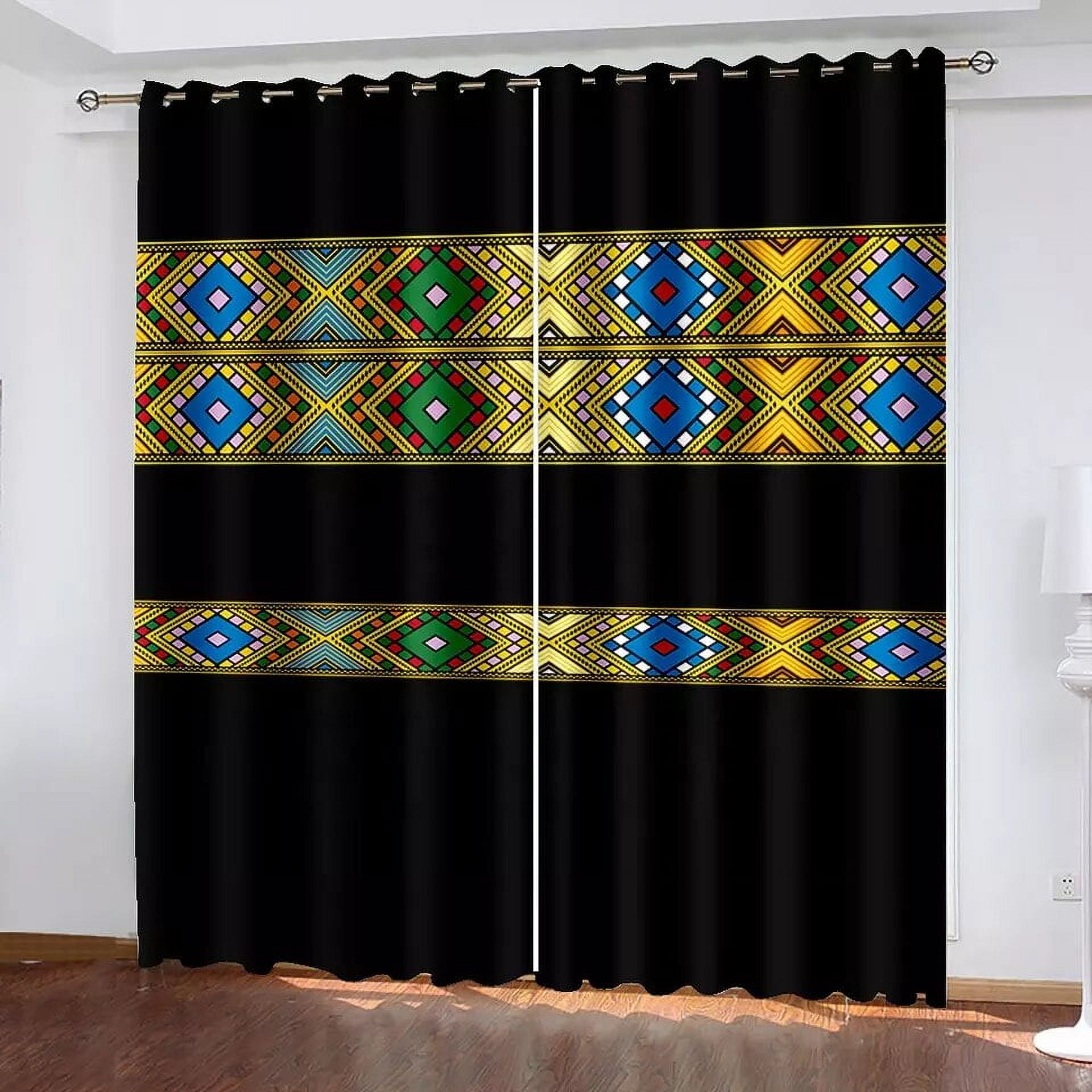 Ethiopian Eritrean Thin 2 Panle 3D Saba Telet Design Light Filtering ...