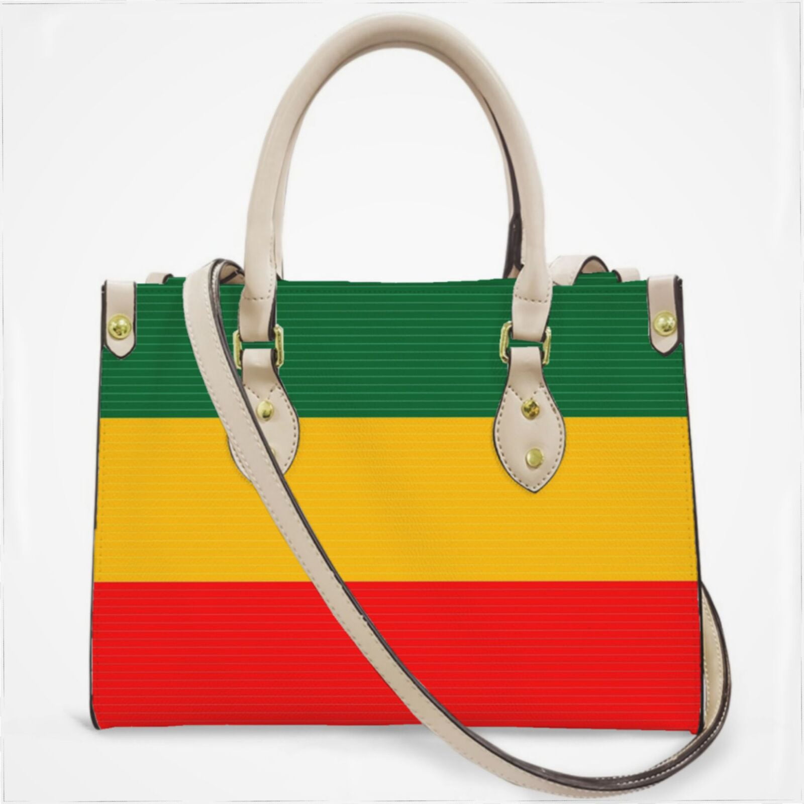 Ethiopian Flag Cross Body Bags For Women Small Leather Female Handbags ...