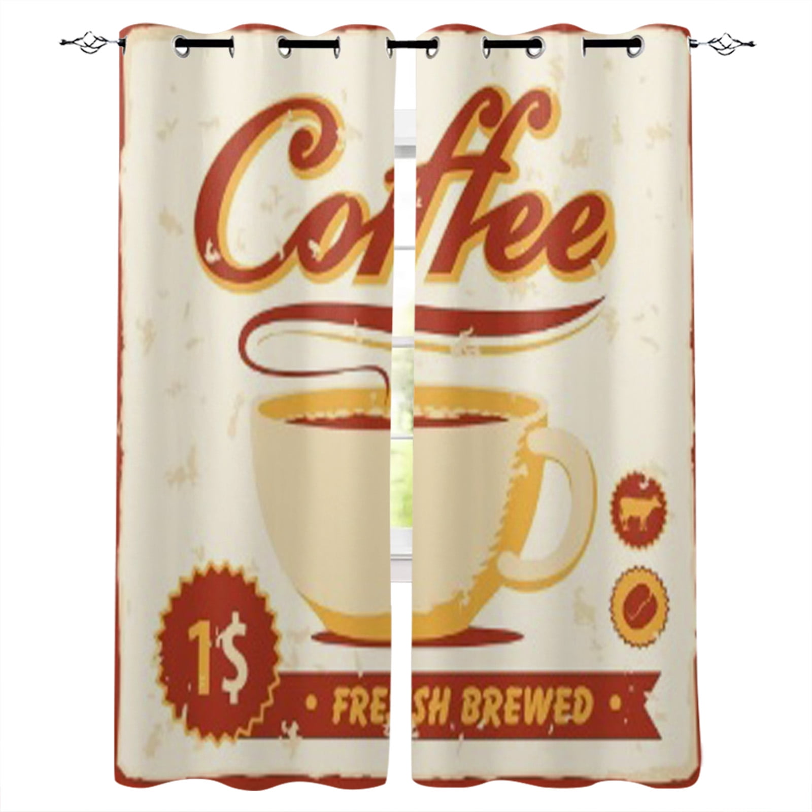 Ethiopian Nation of Africa Design Light Filtering Drapes Window ...