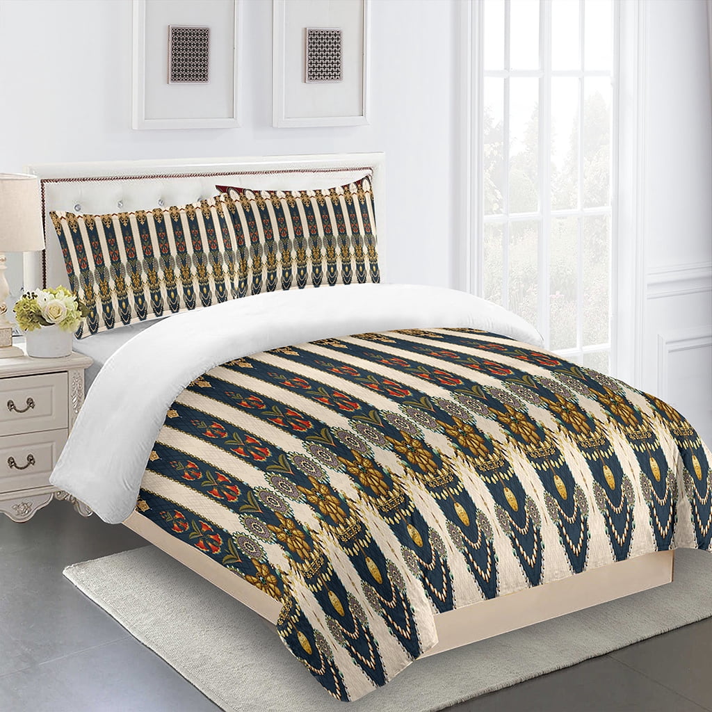 Ethiopian Traditional Culture Bedding Set 3D Printing Home ration King ...