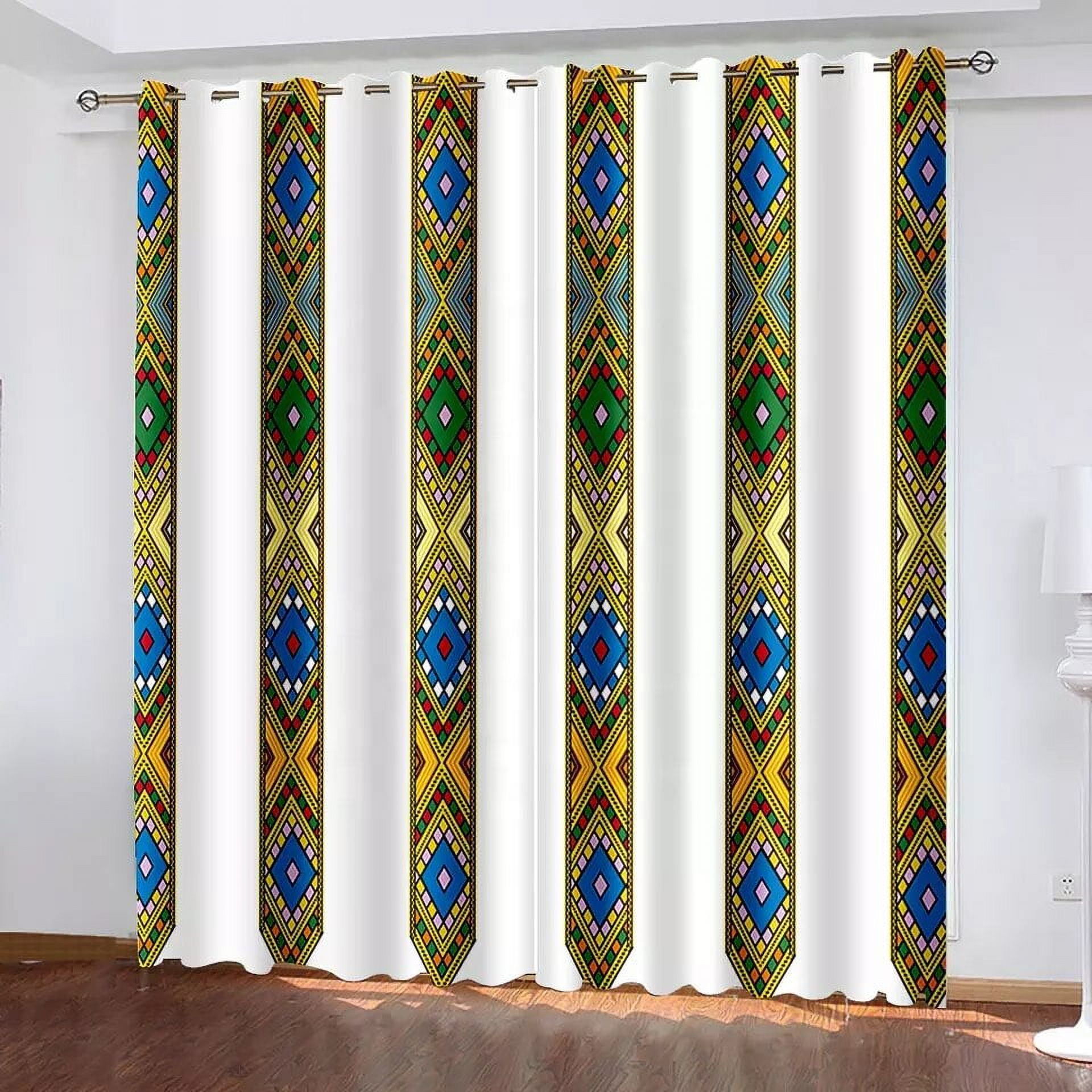 Ethiopian and Eritrean Traditional Curtains for Living Room Set 2025 ...