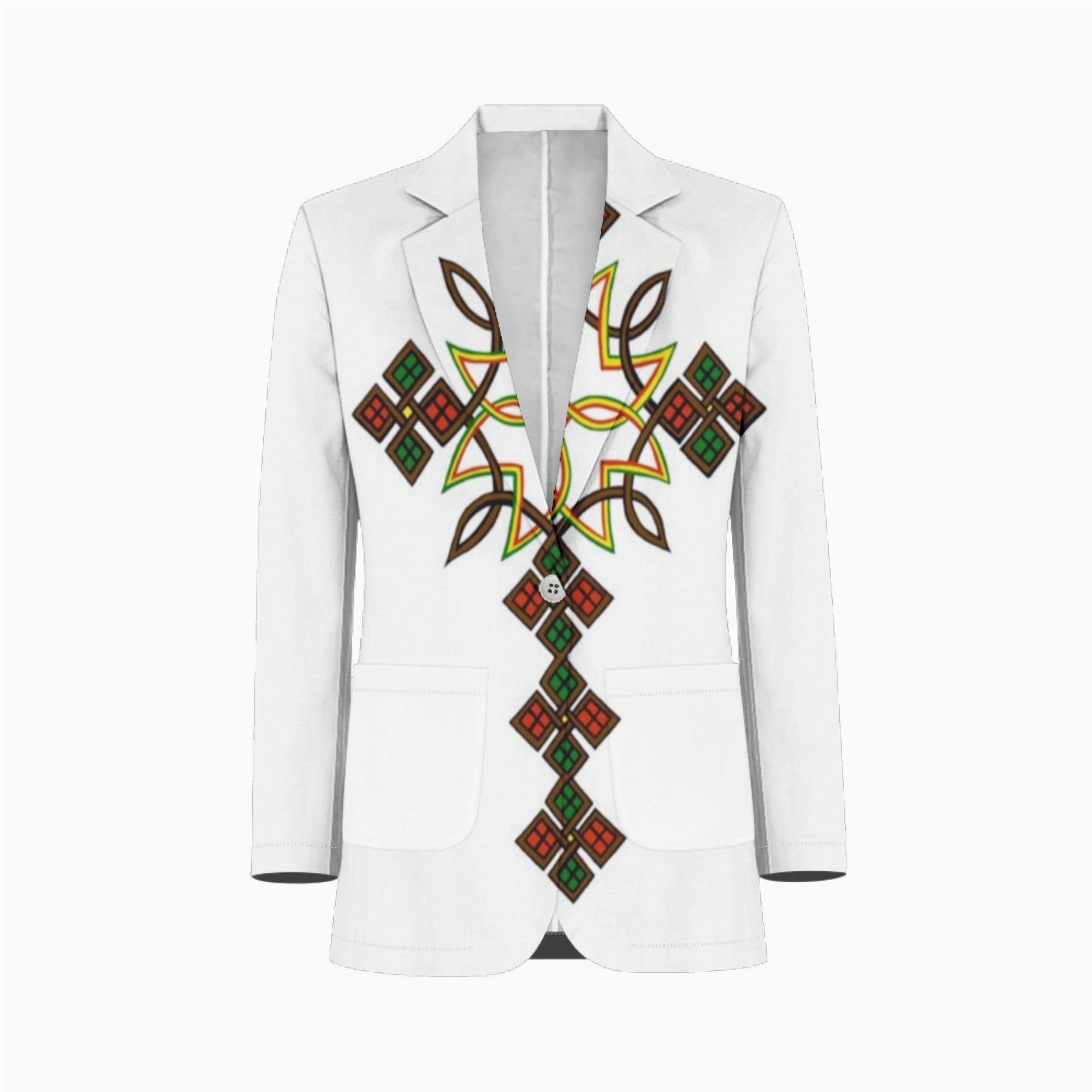 Ethiopian cross Framed Mens Suits Shawl Collar Slim Fit Suit Mens Groom ...